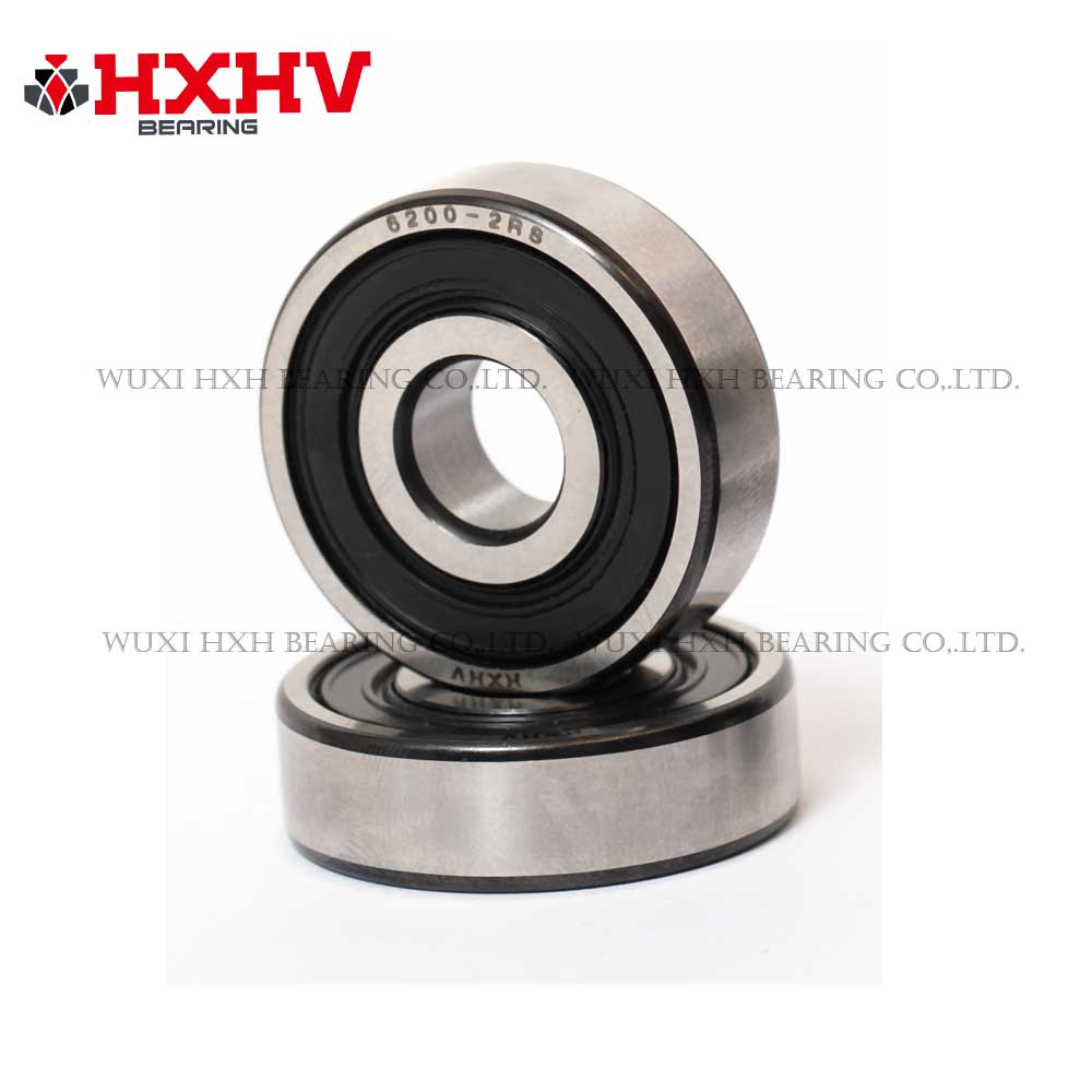 6200-2RS with black edge- HXHV Deep Groove Ball Bearing-Hxh Bearing Co ...